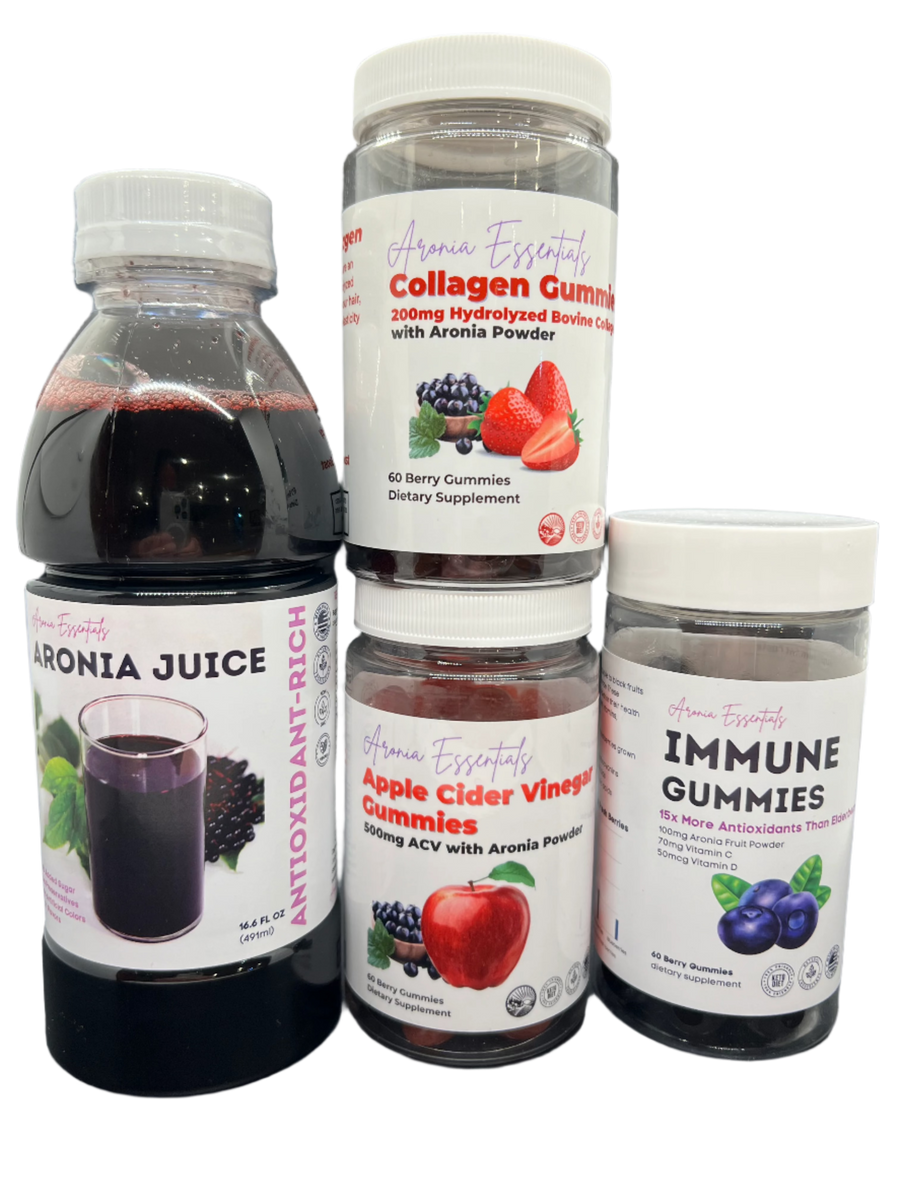 Juice & Gummies Bundle – Aronia Essentials