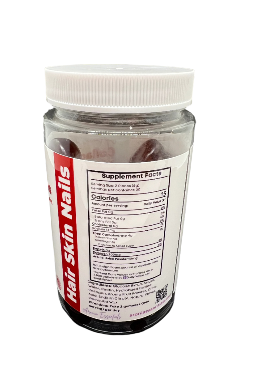 Collagen + Aronia Gummies – Aronia Essentials